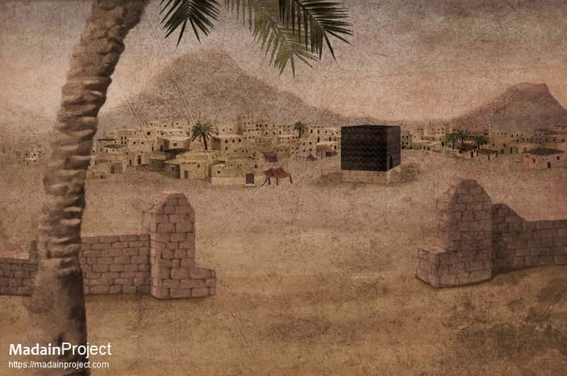 Mecca Through Time Pictorial Timeline Madain Project en 